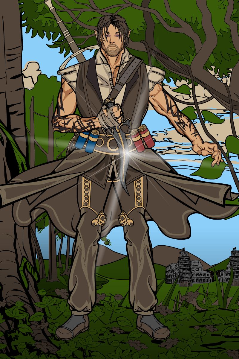 Topic: Eriik the Magician | HeroMachine Character Portrait Creator