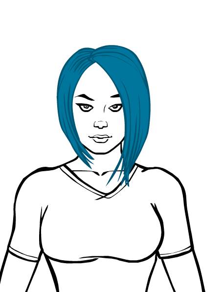 Topic: Linea's Hair Shading Tutorial | HeroMachine Character Portrait ...